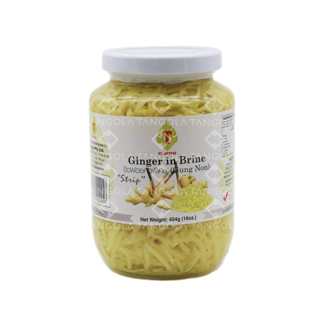 Ginger Pickled Strip 'D-Jing' 454g - Tangola Pty Ltd