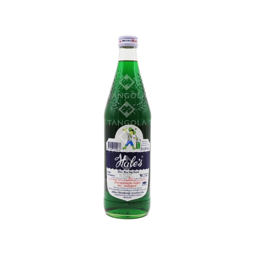 Syrup 'Hales Blue Boy' Cream Soda Green 710ml - Tangola Pty Ltd