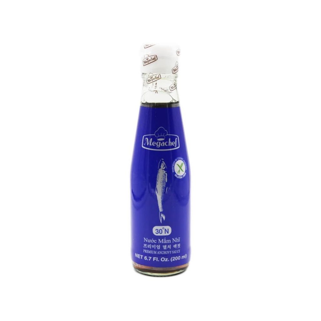Fish Sauce Blue Label 'Megachef' 200ml - Tangola Pty Ltd