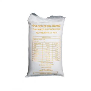 Sticky Rice White 'Golden Pearl' 25kg - Tangola Pty Ltd